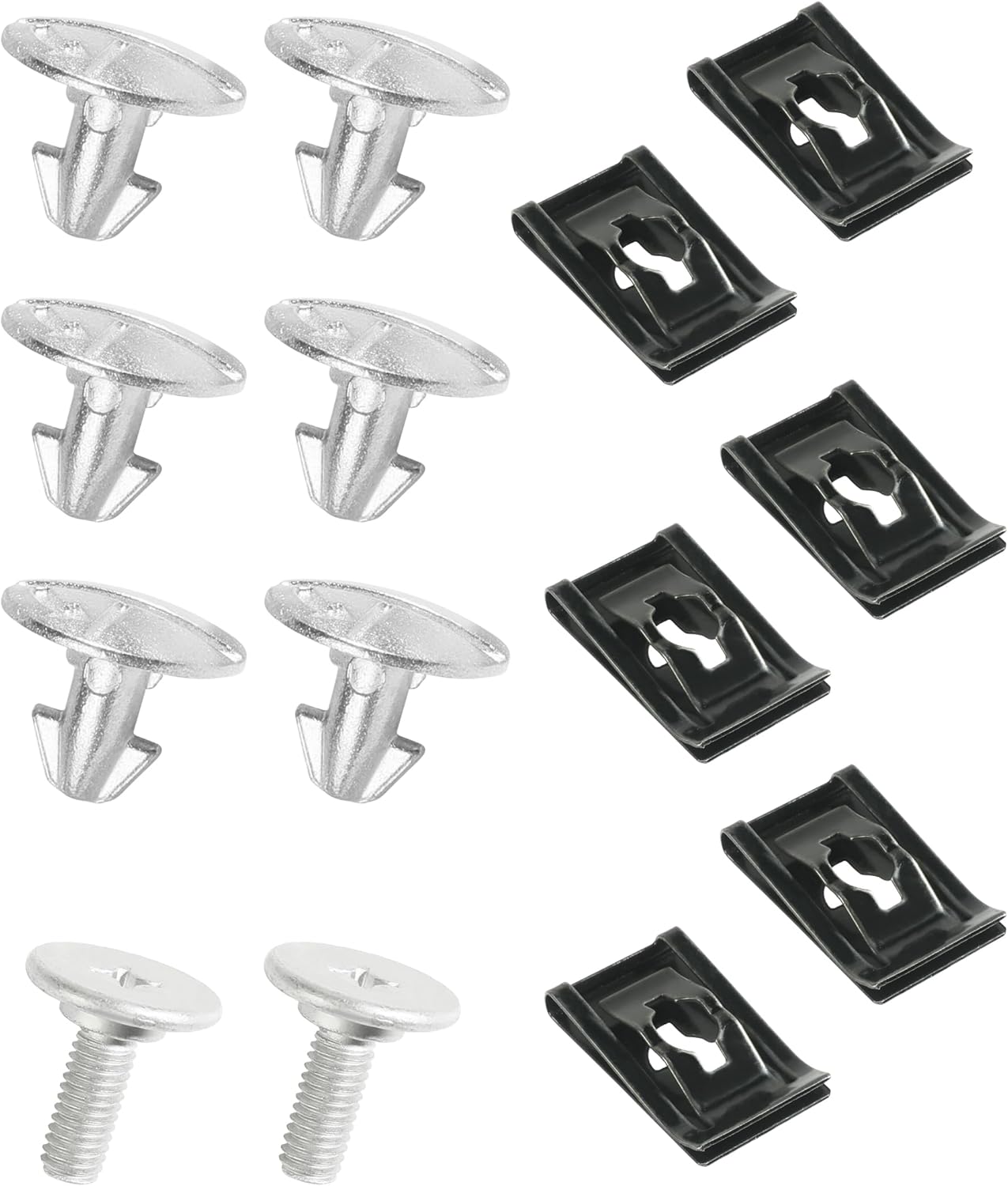 Amazon.com: bylikeho 14 PCS Splash Shield Screws,Car Accessories Car ...