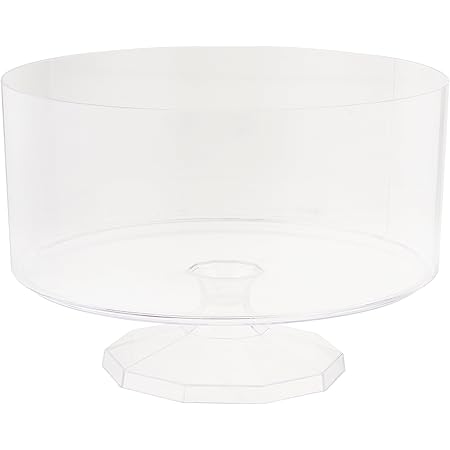 Amazon.com | Amscan Medium Trifle Container, 7 3/8", Clear: Childrens ...