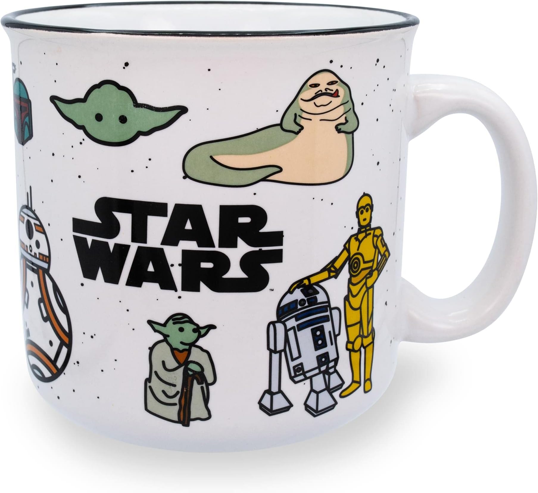 Amazon.com: Star Wars Camp Endor Retro Style Mugs | Ewok Forest Camp of ...