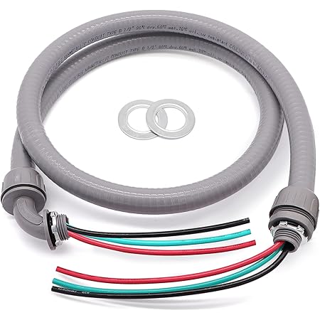 Southwire 55189307 3/4-Inch 6-Feet ULTRA Whip-Pre-Assembled Non ...