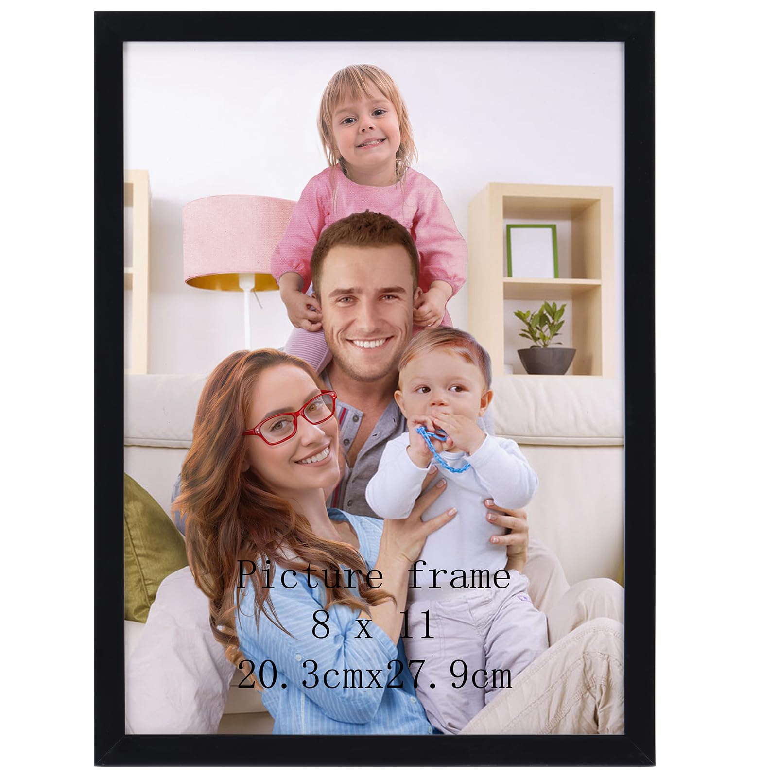 Amazon.com - Giftgarden 8x11 Picture Frame Black, 8 by 11 Thin Photo ...