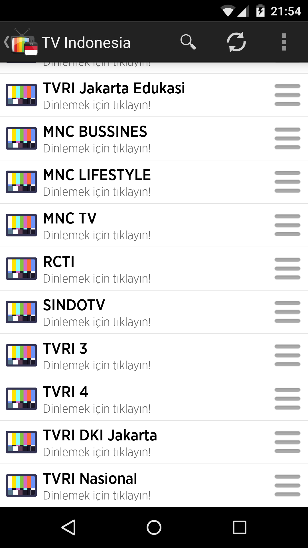 Indonesia TV - App on Amazon Appstore