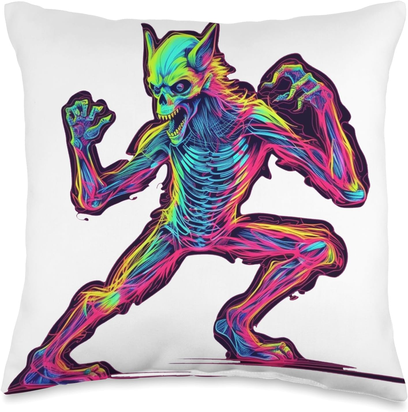 Amazon.com: Bone-Bound Werewolf Wows with Spooky Skeleton Halloween ...