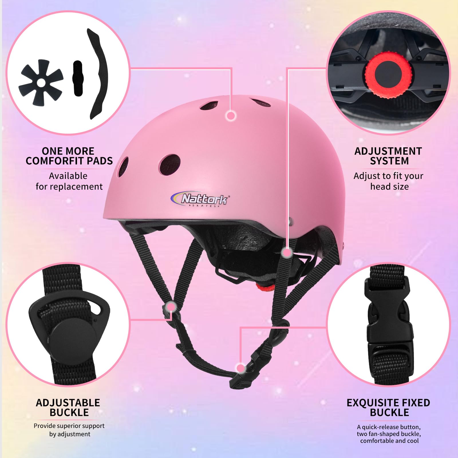 Snapklik.com : Kids Helmet Protective Gear, Removable Liner For Multi ...