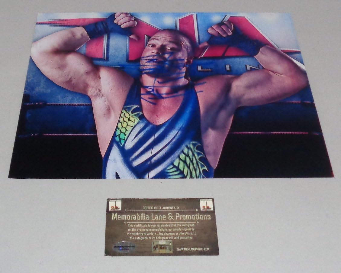 Rob Van Dam " RVD " Autograph 8.5X11 Photo COA Memorabilia Lane ...