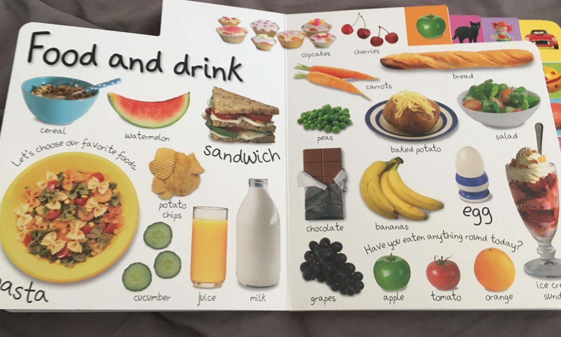 Amazon.com: Tabbed Board Books: My First Words: Let's Get Talking! (My ...