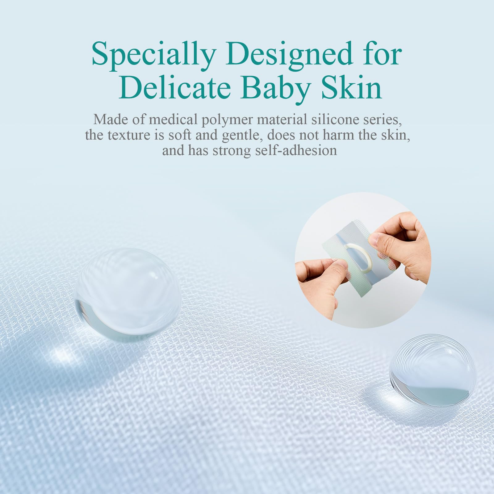 Snapklik.com : 15 Pack Baby Belly Navel Patches, Medical Umbilica ...