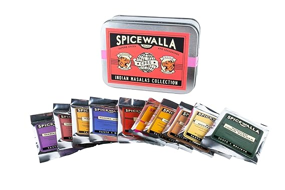 Amazon.com : Spicewalla Indian Masala Spice Sampler | 10 Blends, 20 ...