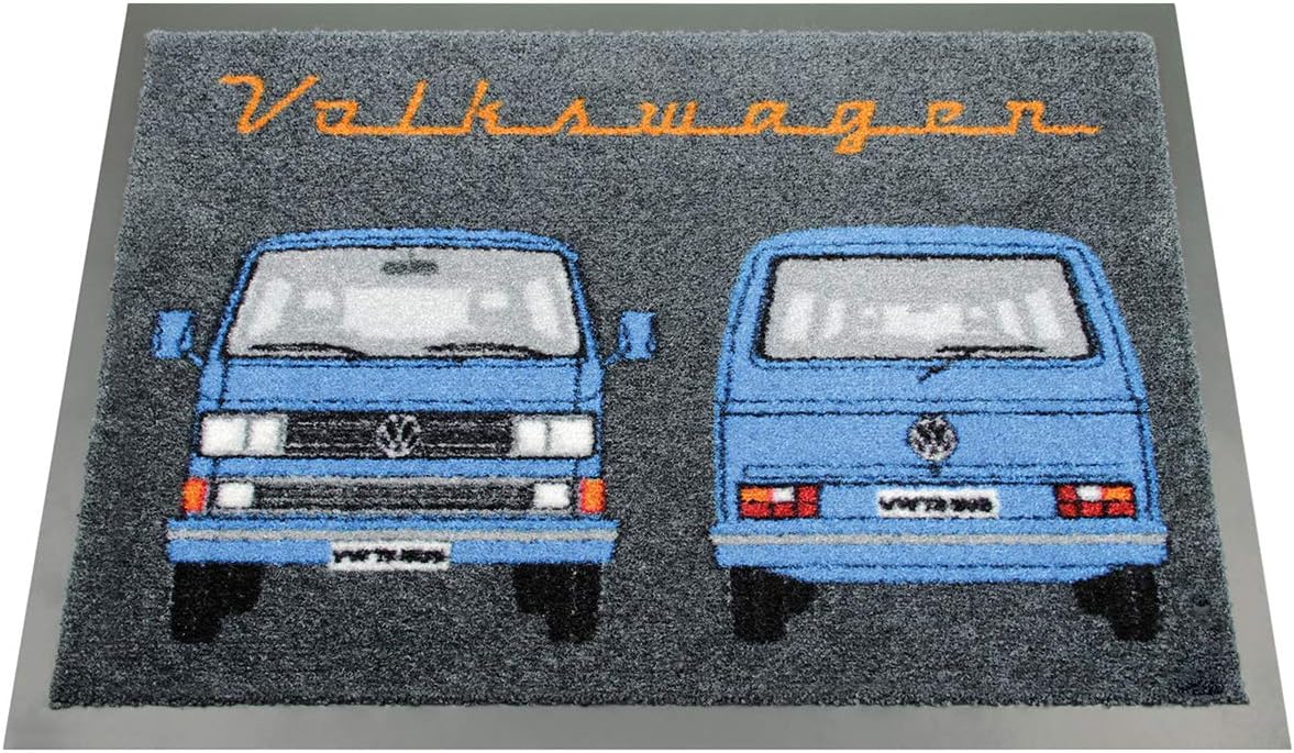 Amazon.com: BRISA VW Collection - Volkswagen Foot Mat Doormat Rug Shoe ...