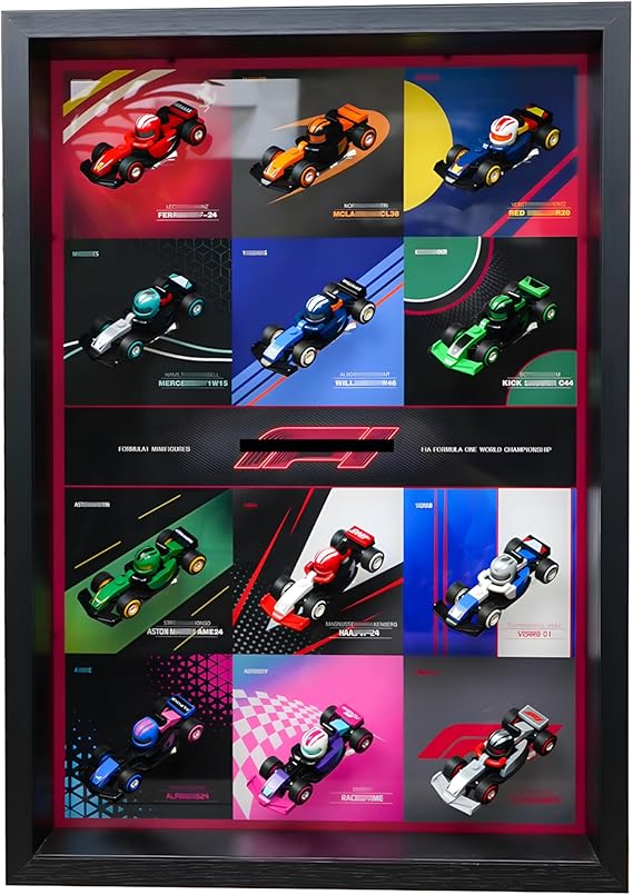 Acrylic Display Case for L-e*g-o 71049 F1® Race Car Racing, Display ...