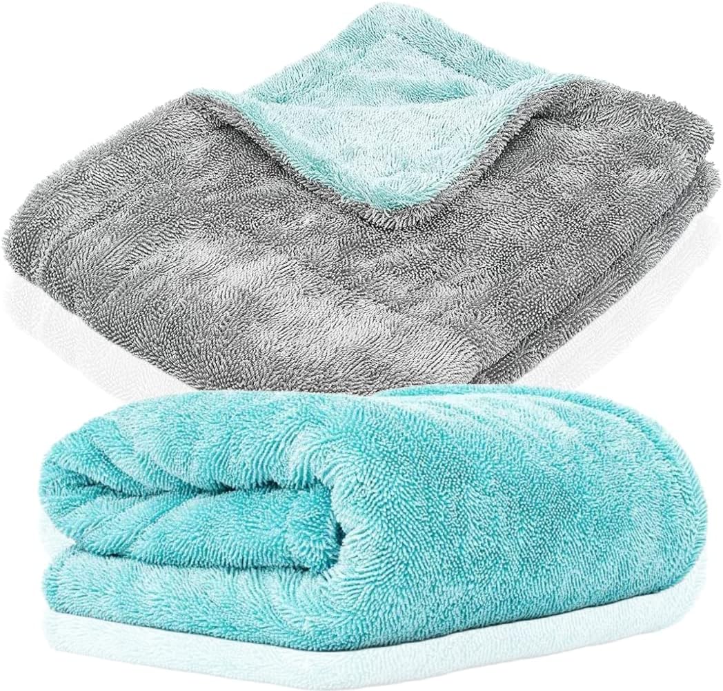 Auto Hub 1200 GSM Microfiber Cloth for Car, Car Cleaning Cloth, Twisted ...