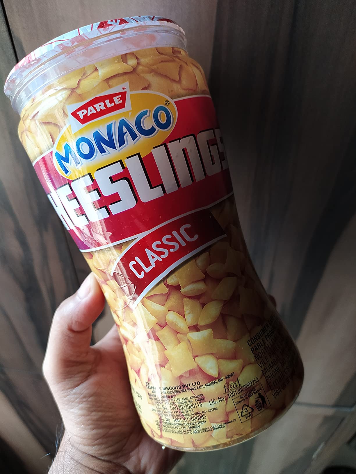 Parle Monaco Cheeselings, Classic, 150g Jar : Amazon.in: Grocery ...