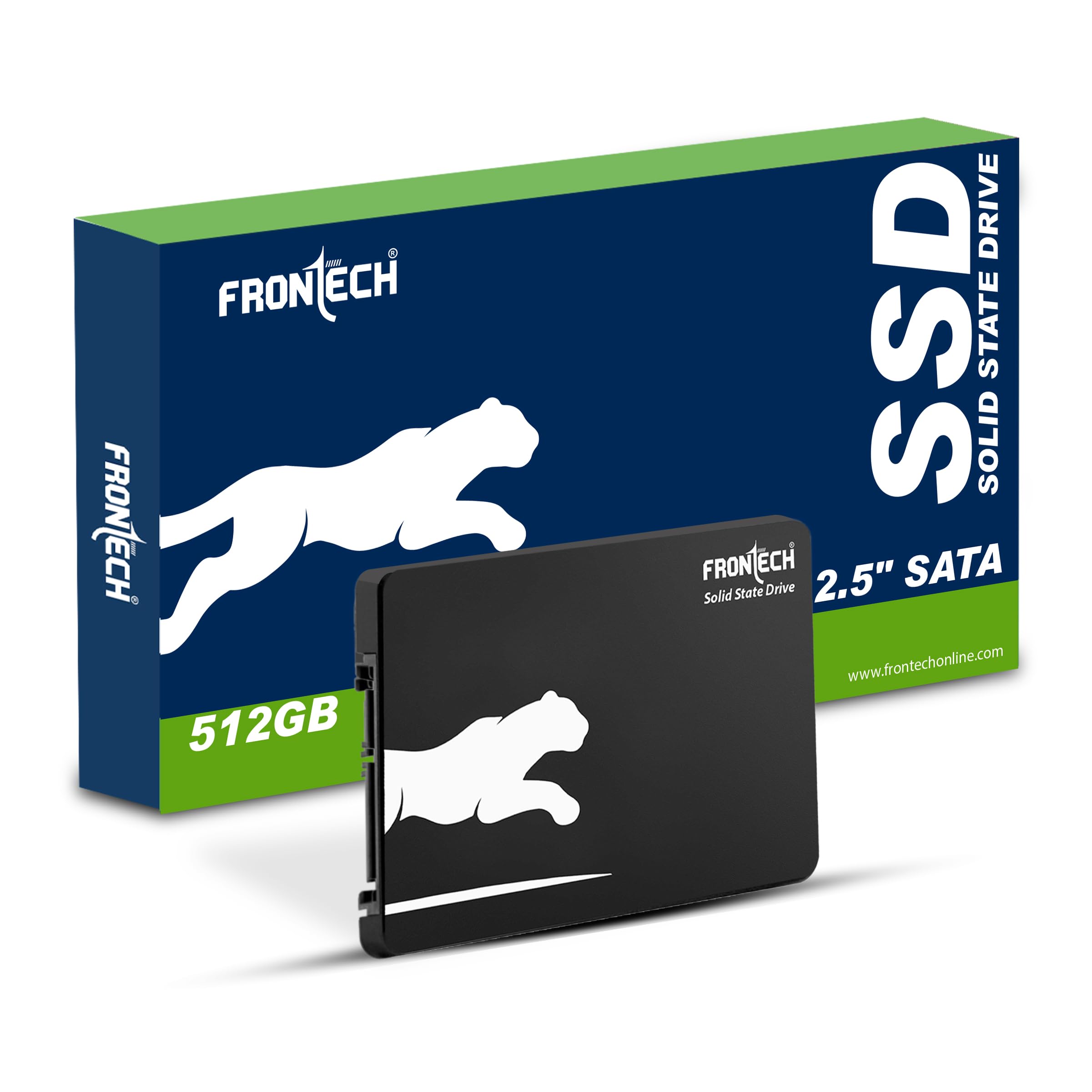 Amazon.in: Buy FRONTECH 512GB Internal SSD, 2.5 SATA, TLC+SMI, Low ...