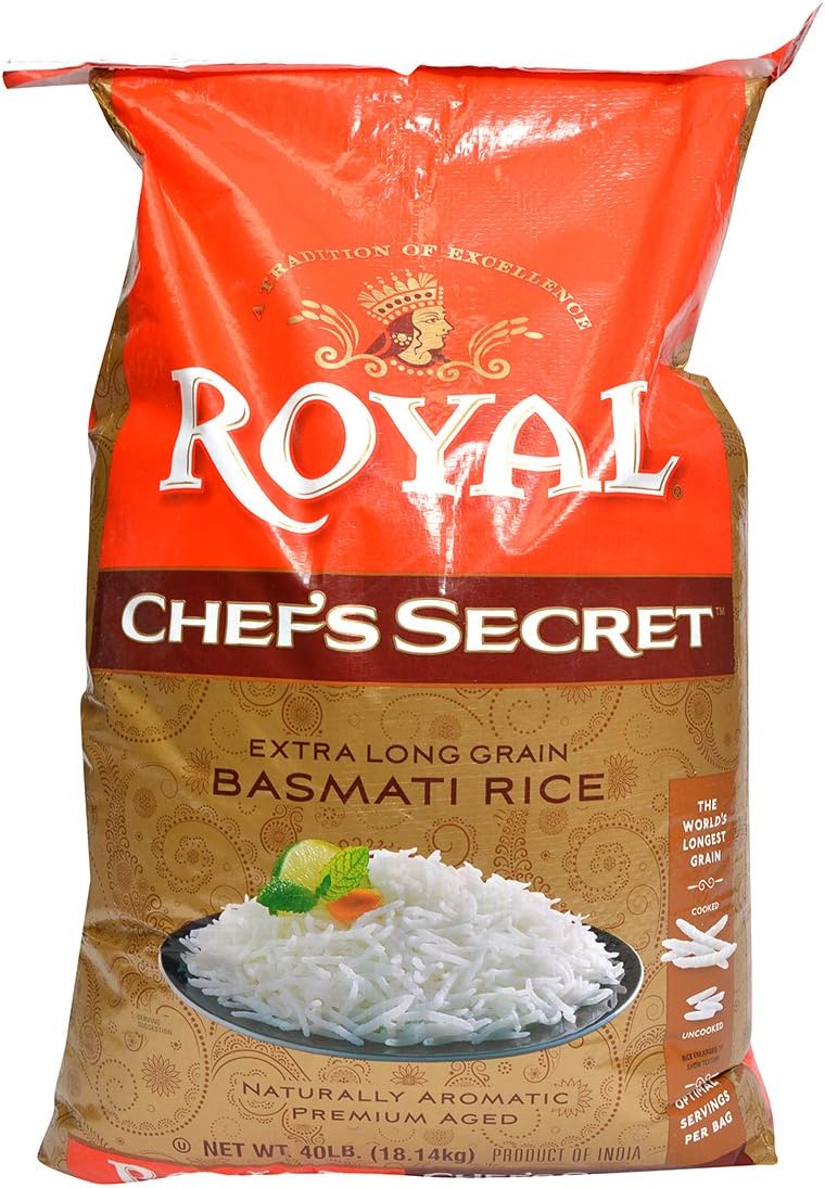 Amazon.com : Royal Brown Basmati Rice - Authentic Long Grain Basmati ...