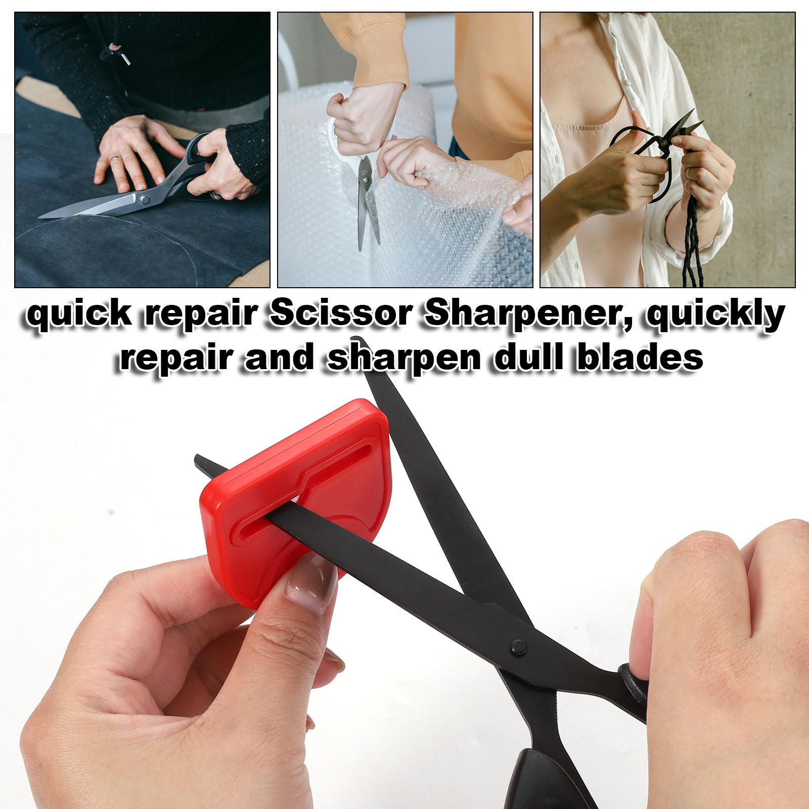 How To Sharpen Small Sewing Scissors