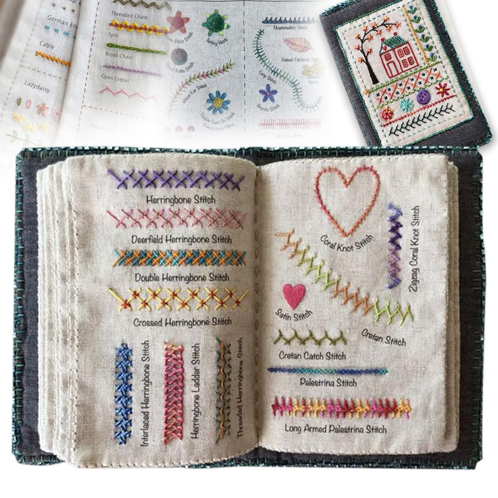 Hand Embroidery Books Stitch Book, Embroidery Books Of Stitches, Stitch ...