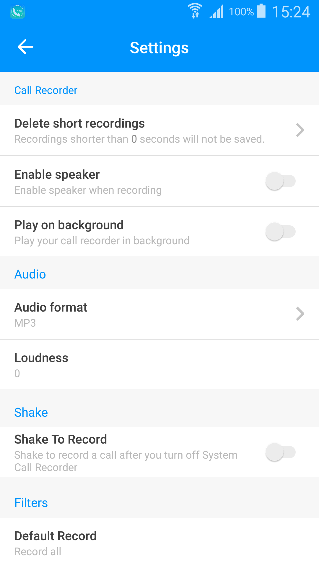 automatic call recorder - App on Amazon Appstore