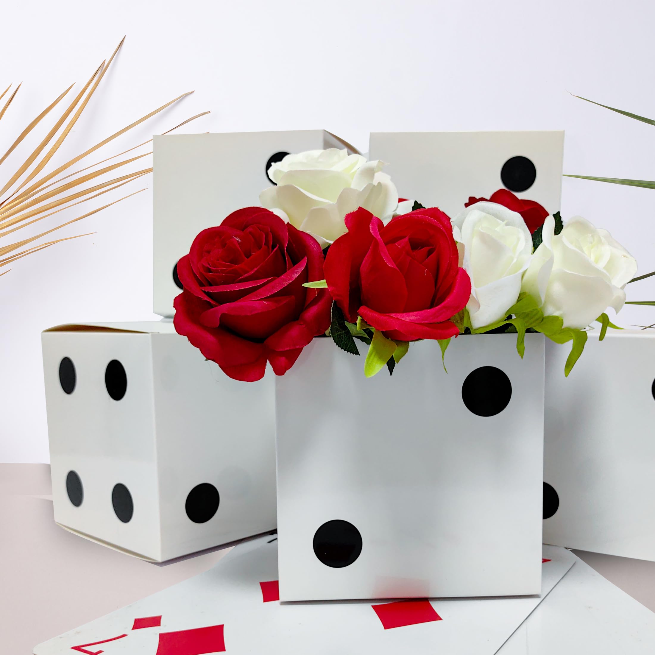 Dice Centerpieces