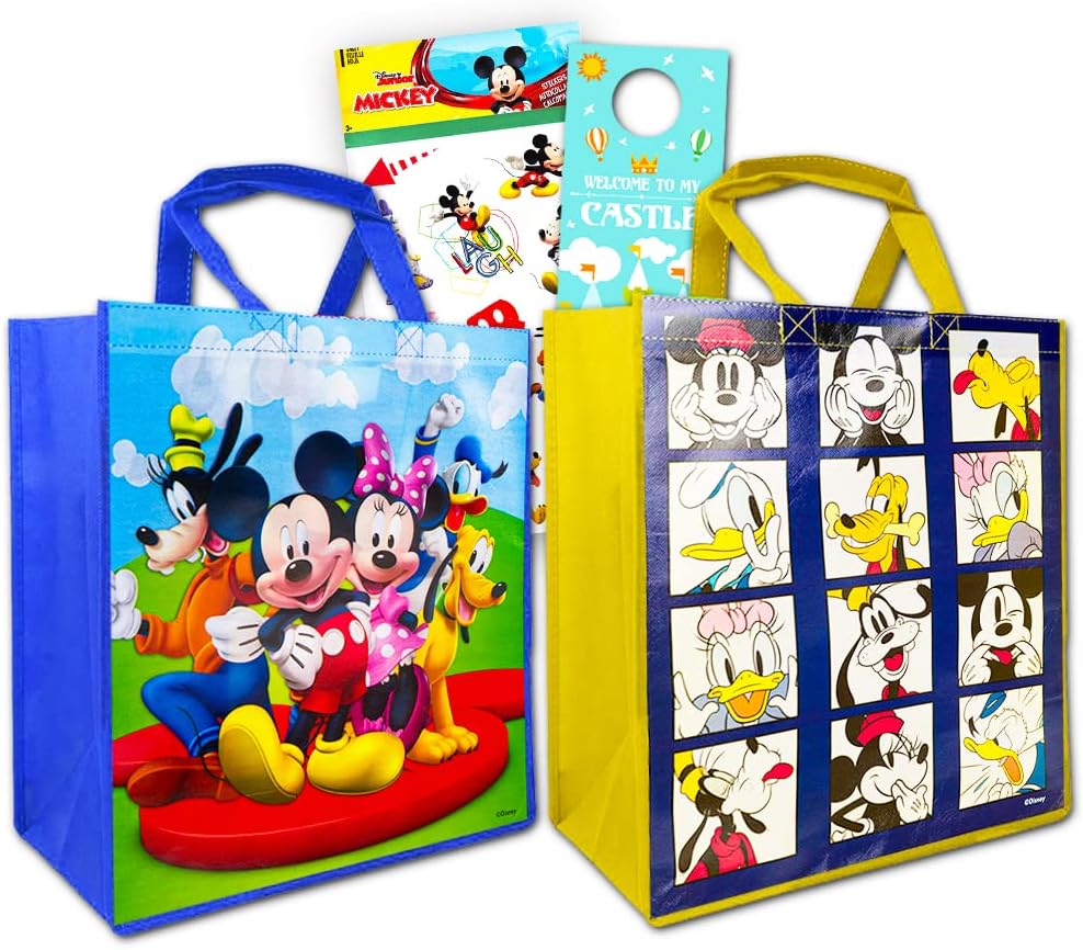 Amazon.com - Mickey Minnie Tote Bag Bundle Minnie Mickey Accessories ...