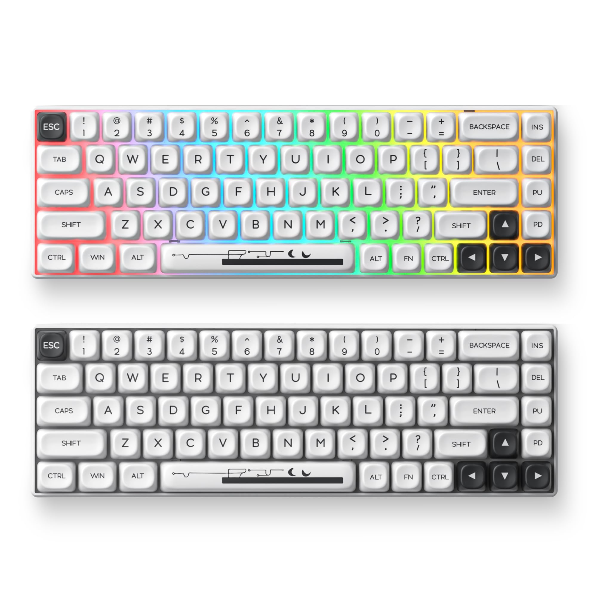 Snapklik.com : Mosptnspg 145 PBT Custom Cartoon Keycaps, MOA Profile ...