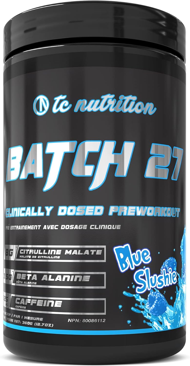 Batch 27 Pre Workout Powder - Nitric Oxide Booster & Nootropic ...