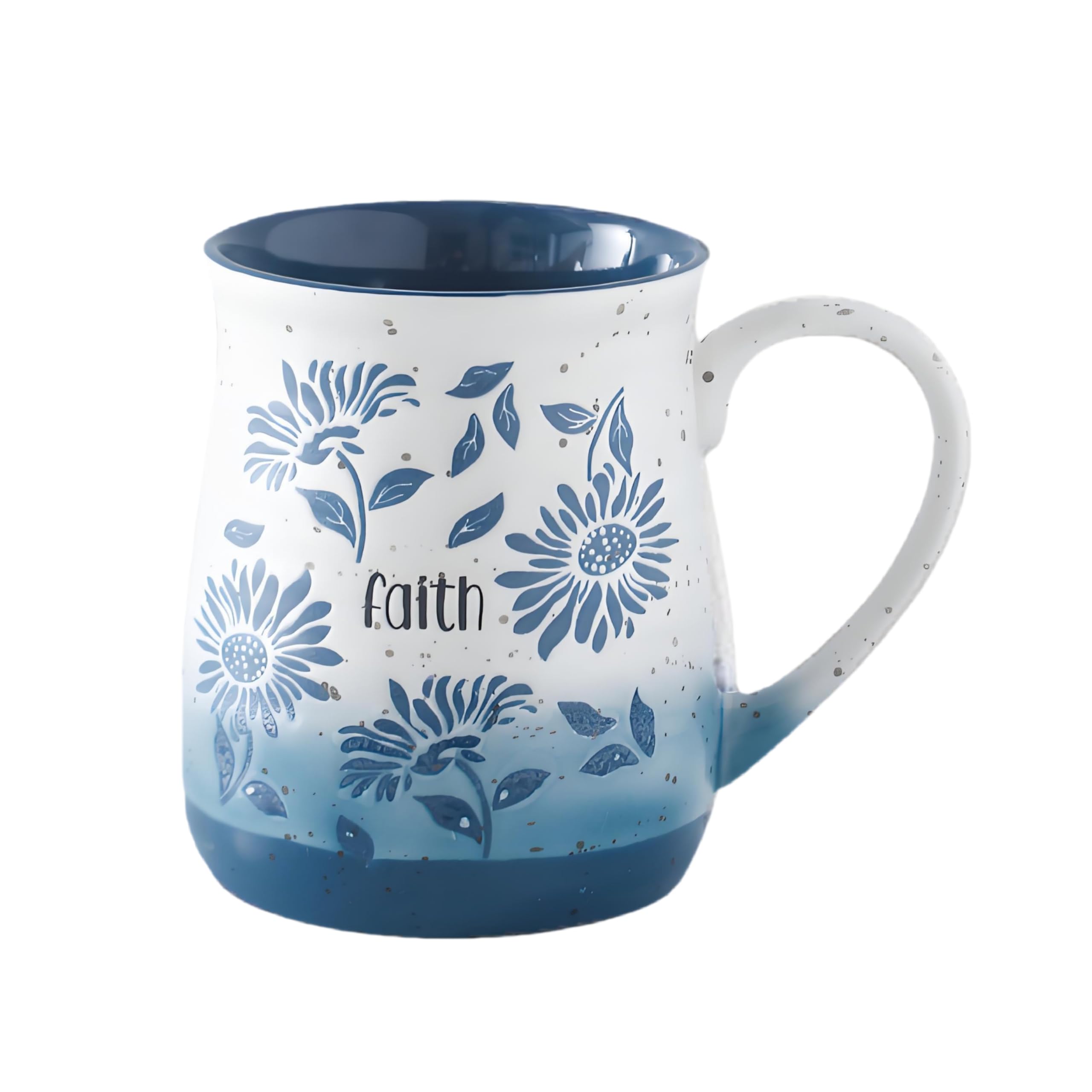 Amazon.com | Large Ceramic Coffee Mugs,20 oz Ceramic Floral Mugs with ...