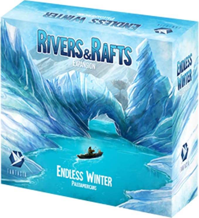 Amazon.com: Endless Winter Paleoamericans Rivers & Rafts Board Game ...