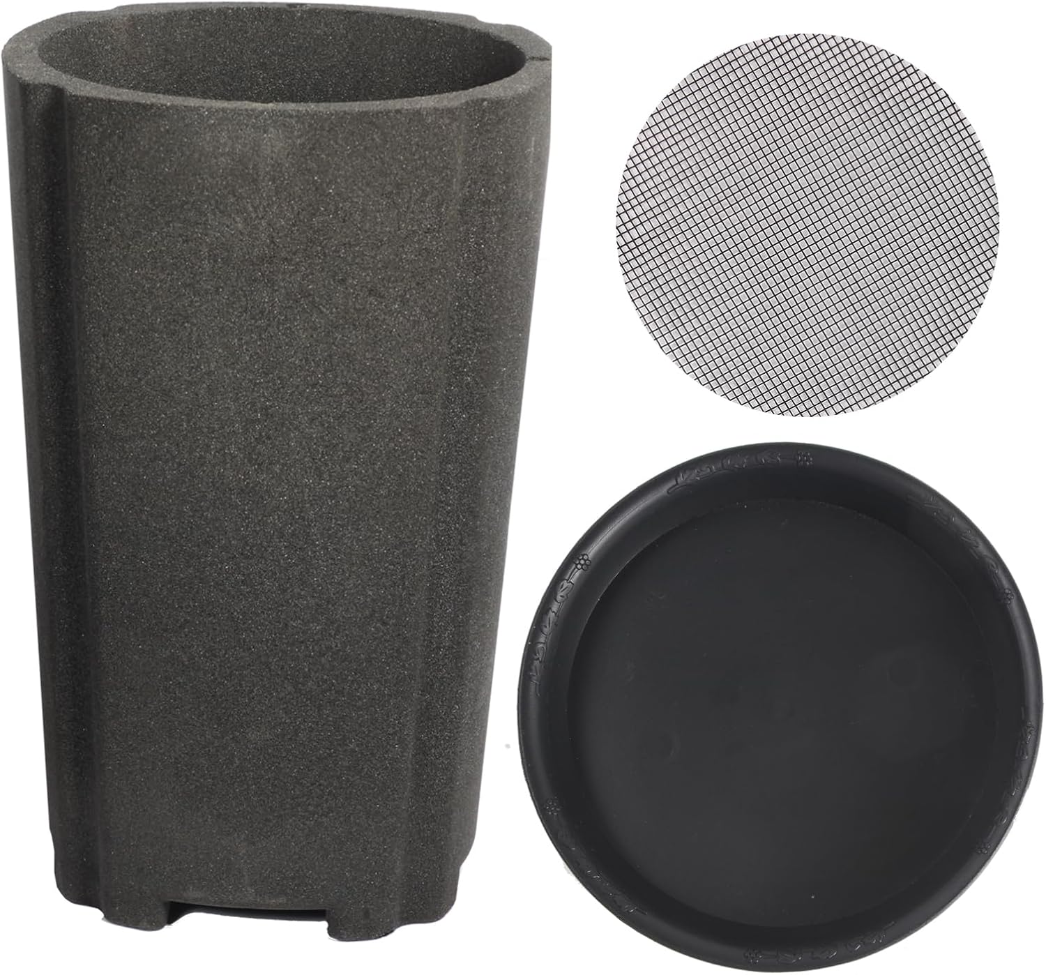 Amazon.com: TOPPARK 6 Inch Orchid Pot Premium Clay Flower Pots for ...