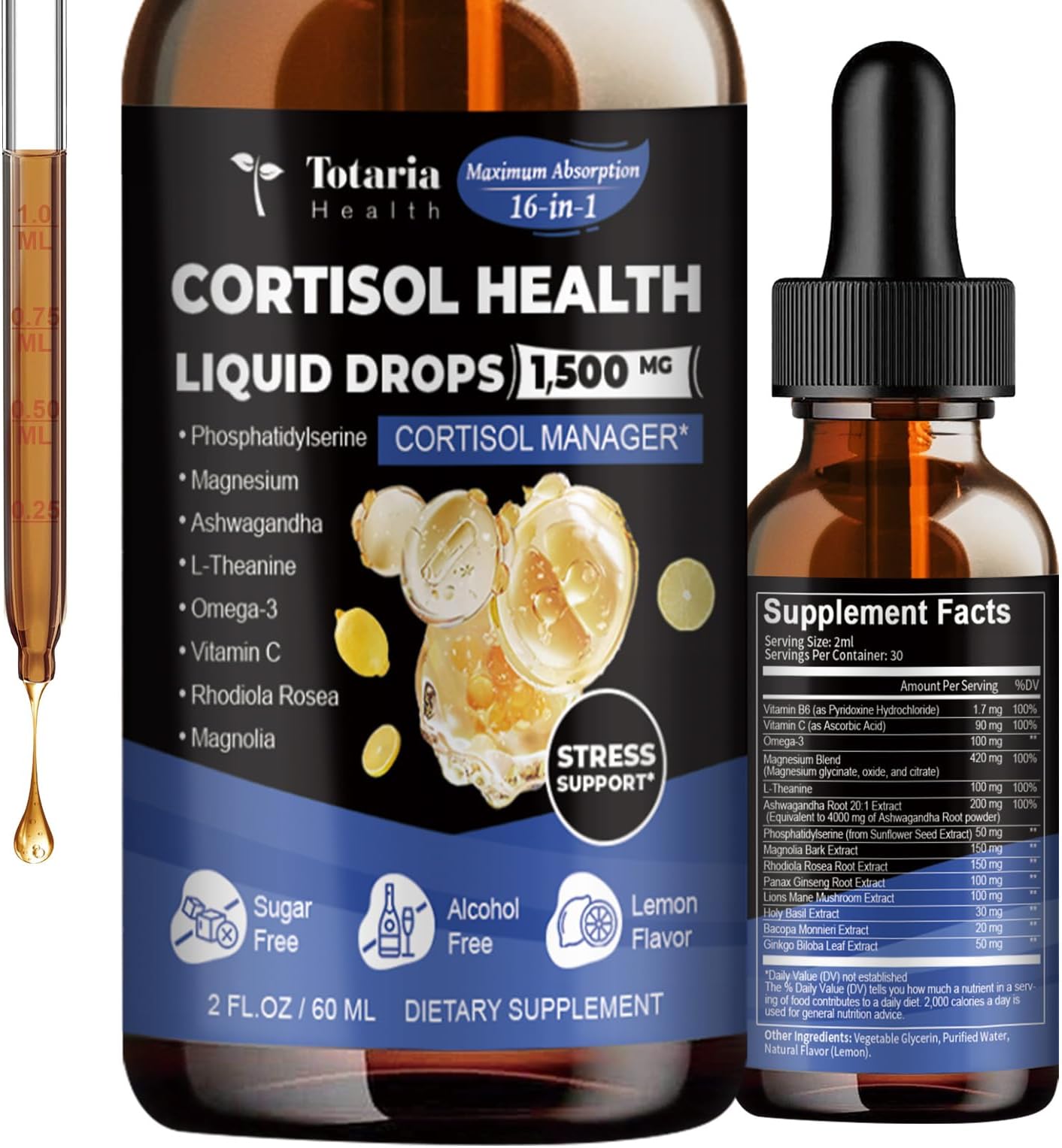 Amazon.com: Zoyava Cortisol & Myo-Inositol Supplement Bundle 13-in-1 ...
