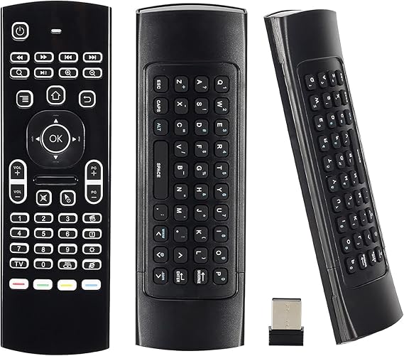 Amazon.com: Air Mouse 2.4GB Mini Wireless Keyboard Backlight Remote ...