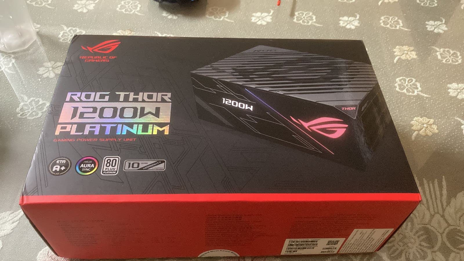 Amazon.in: Buy ASUS ROG Thor 1200 Certified 1200W Fully-Modular RGB ...
