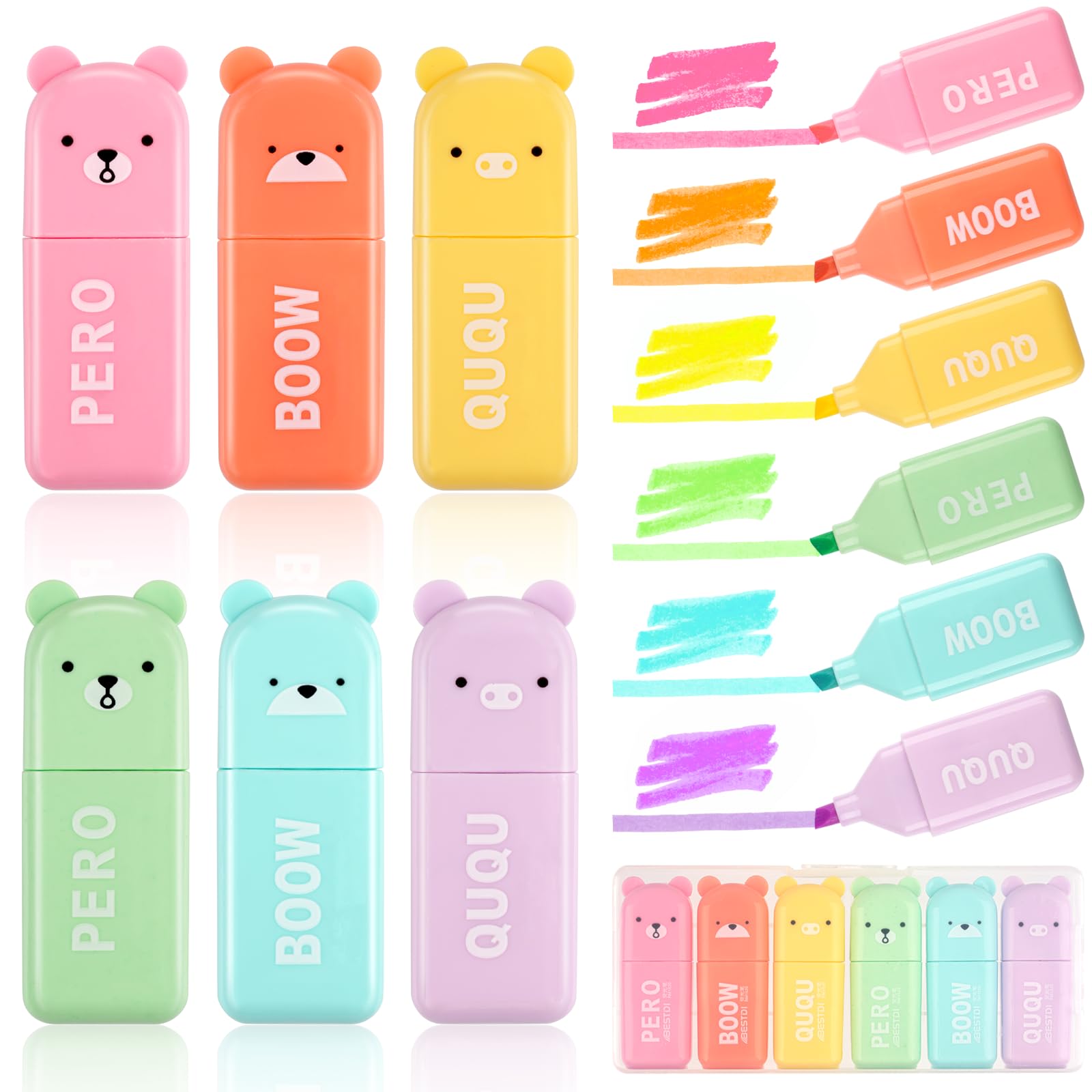 Cartoon Highlighter Amazon.com : Dual Line Highlighter, 2024 New