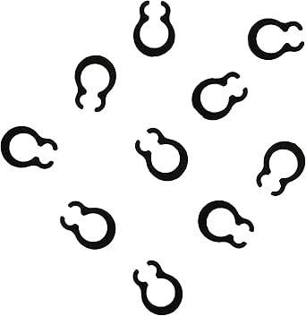 Amazon.com: Great Planes C-Clip for 3mm Rimfire Motor Shafts (10 ...