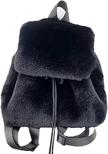 Amazon.com: TYATVS Y2k Backpack Purse Mini Backpack for Women Plush ...