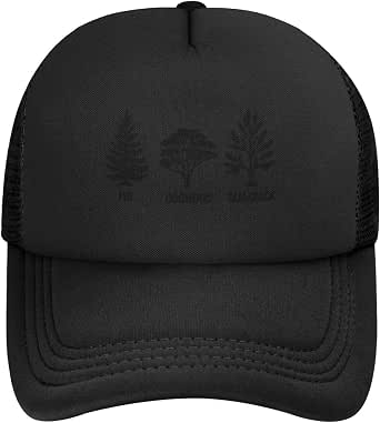 RDATWBE Fir Dogwood Tamarack Tree Hat 8647 Fdt Mesh Baseball Cap Black ...