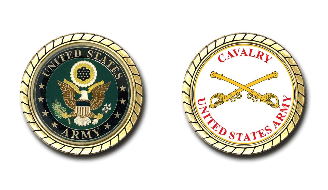 Amazon.com: US Army Cavalry Challenge Coin : Collectibles & Fine Art