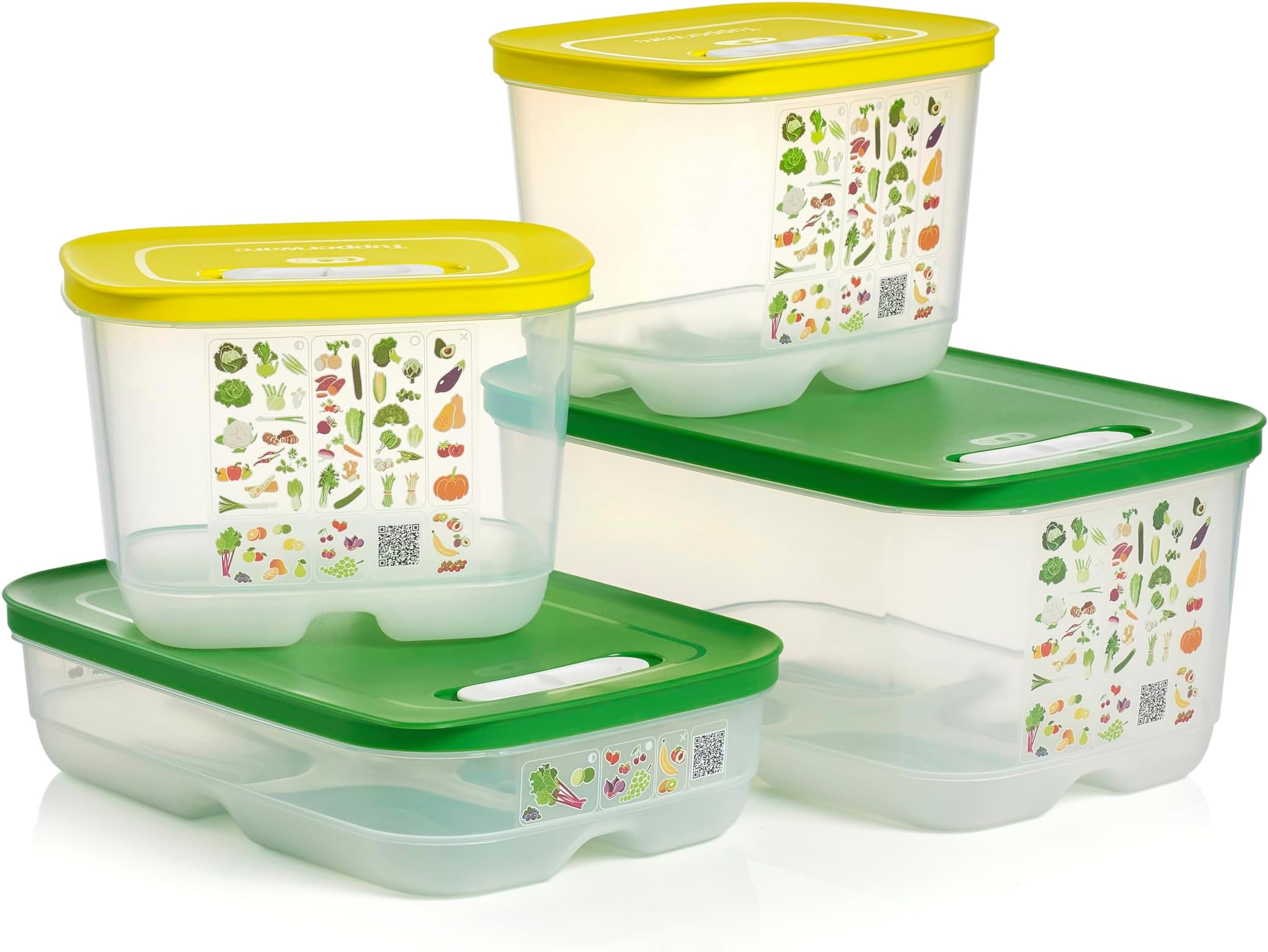 Amazon.com: Tupperware Heritage Collection 5 Bowls + 5 Lids (10 Piece ...
