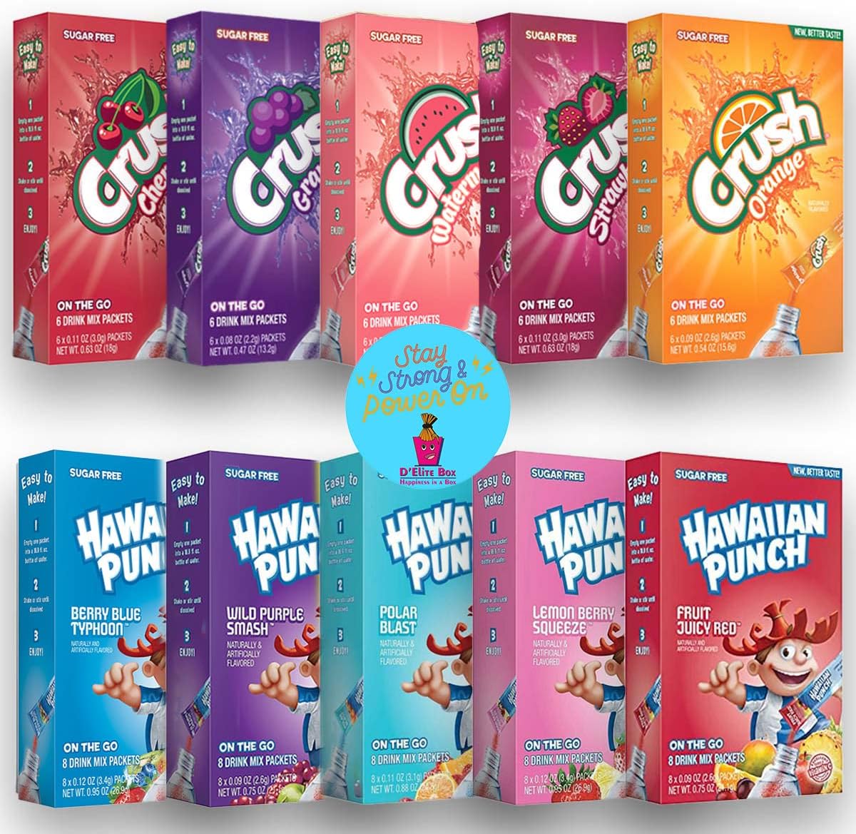 Amazon.com: 7-UP Powder Drink Mix – Sugar Free & Delicious (Cherry, 72 ...