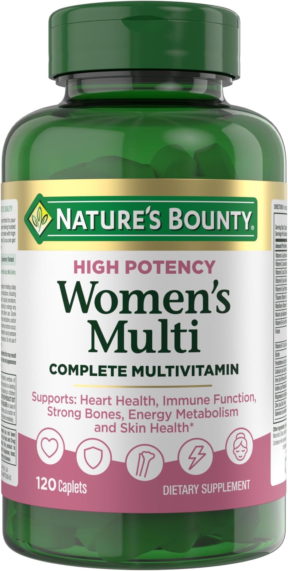 Amazon.com: Nature's Bounty High Potency Women’s Complete Multivitamin ...
