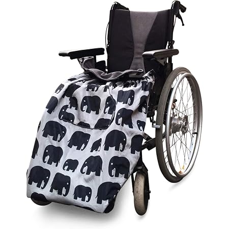 Amazon.com: BundleBean Fleece-Lined Wheelchair Cozy Cover- 100% ...