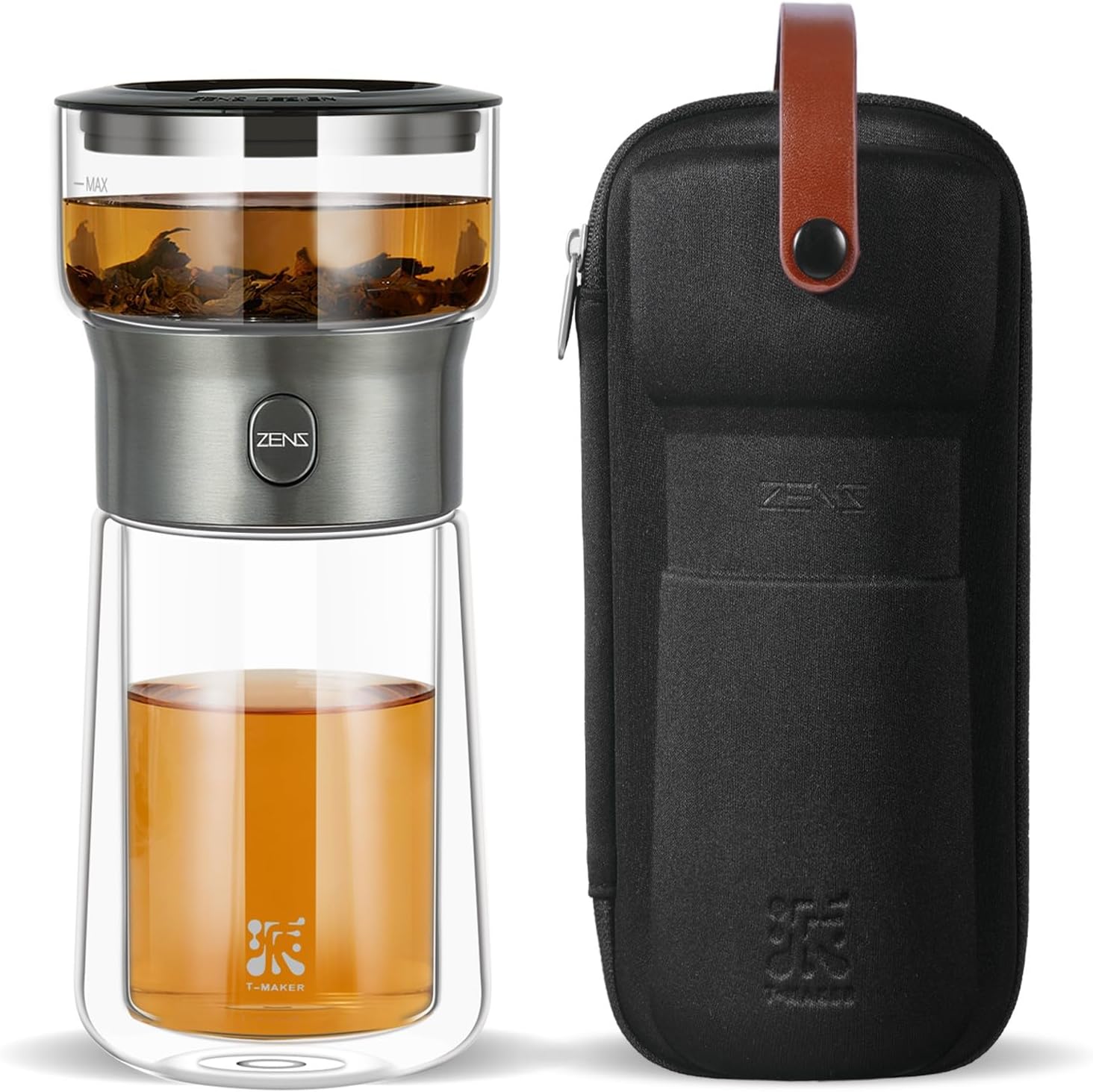 IngenuiTEA Loose Tea Infuser - Brewer - 450ml : Amazon.co.uk: Home ...