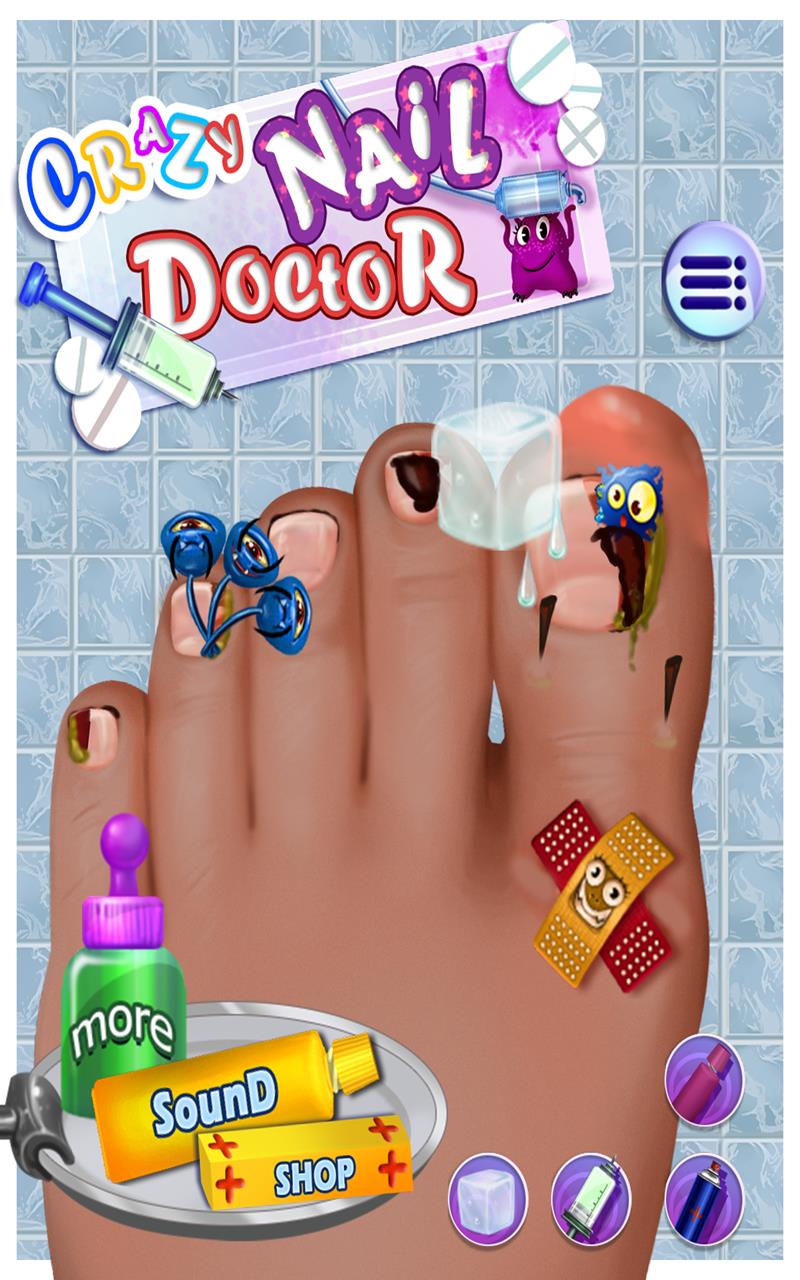 Crazy Toe Nail Doctor Surgery - Free Kids Games - App on Amazon Appstore