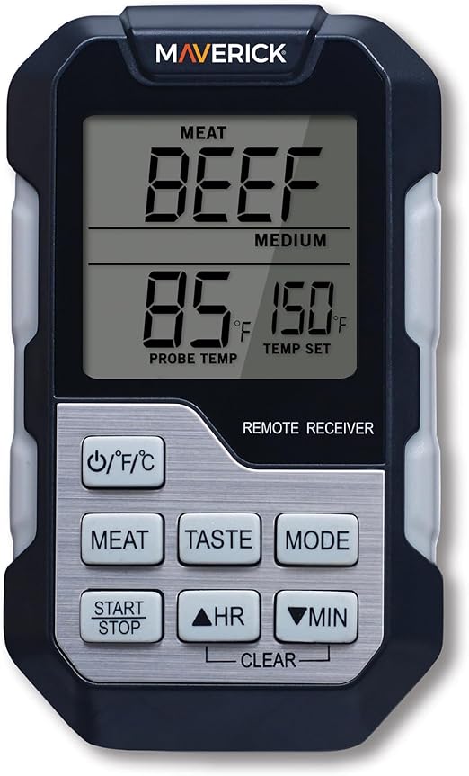 Amazon.com: Maverick Single Probe BBQ Thermometer & Timer, Pre ...