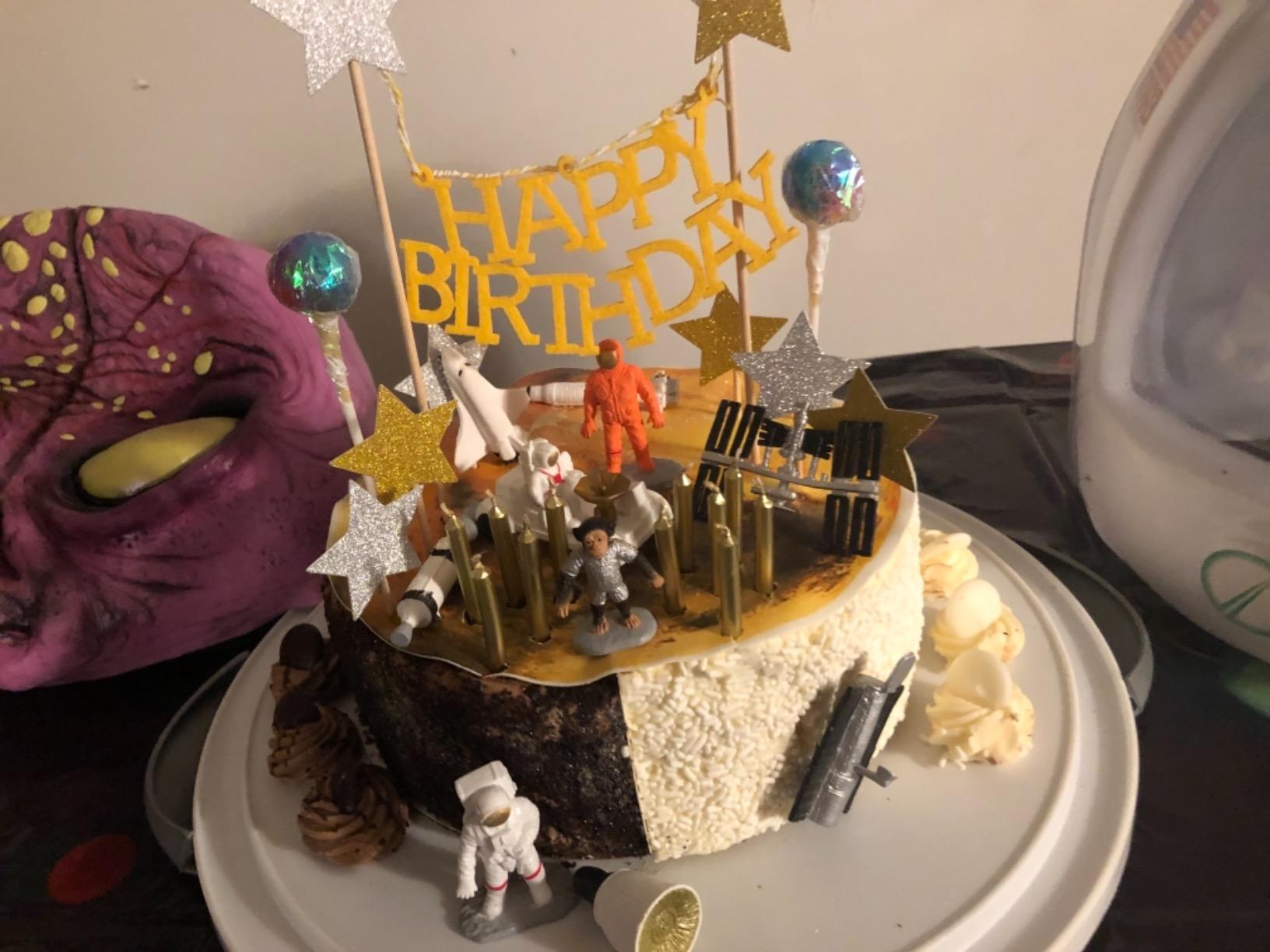 Amazon.com: 8" ~ Planet Mars Birthday ~ Edible Cake/Cupcake Topper ...