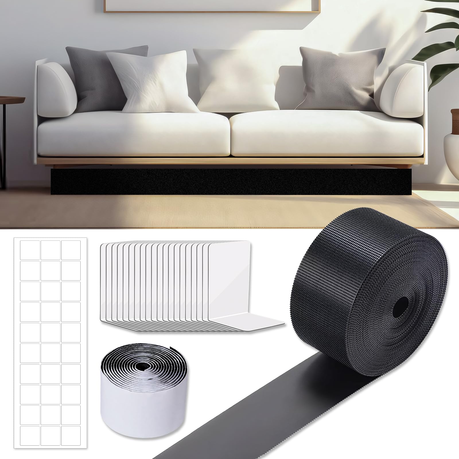 Amazon.com: BEHEY 32.8 Feet Under Sofa Toy Blocker,Adjustable Gap ...