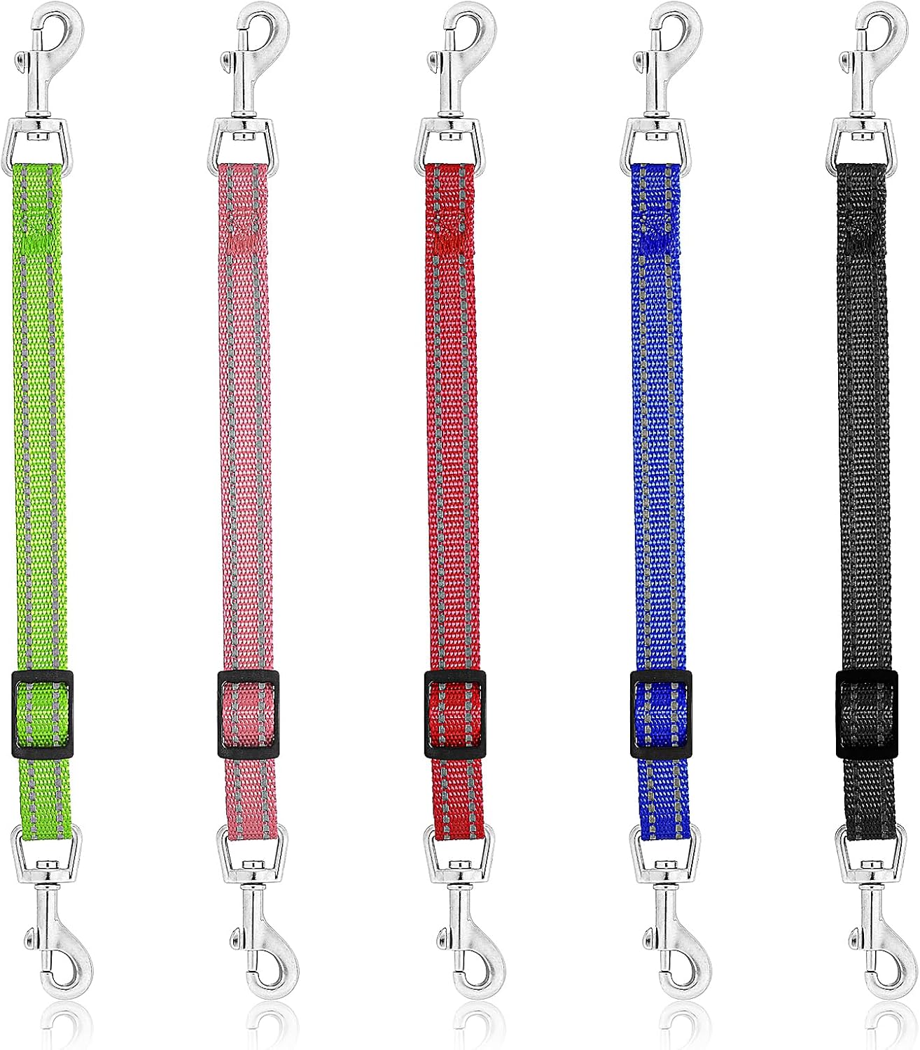 Amazon.com : cobee 5 Pcs Safety Dog Collar Clips, Reflective Prong ...