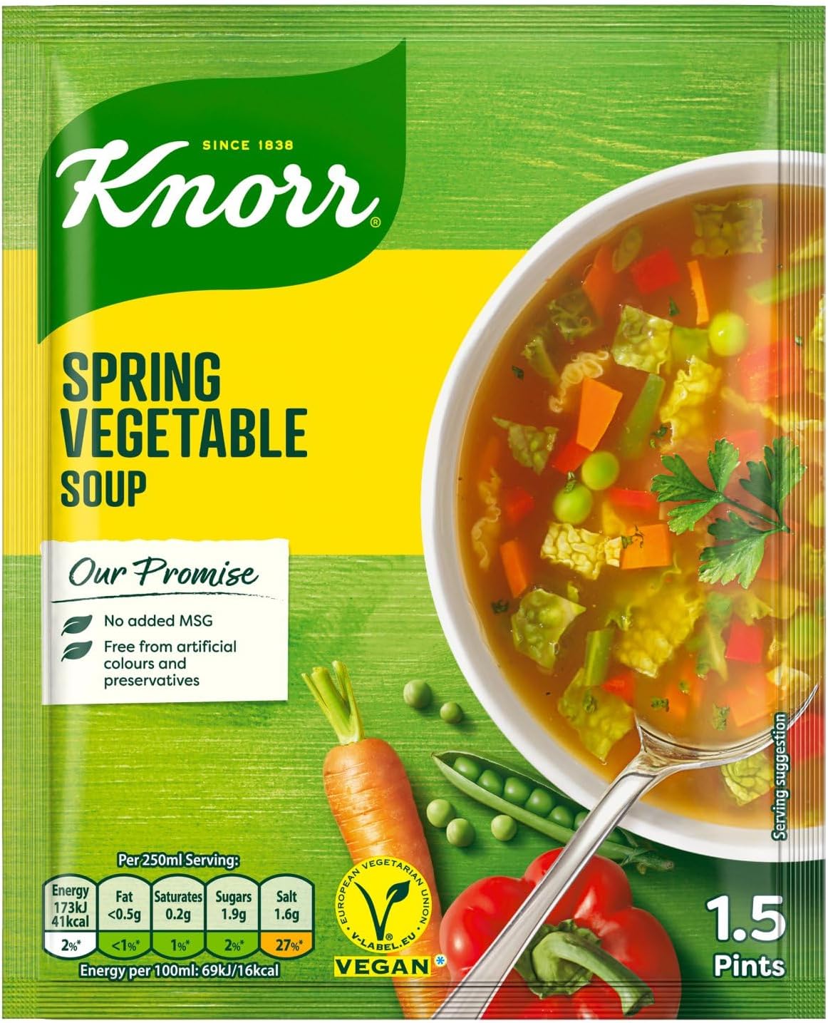 Knorr Florida Spring Vegetable Soup Mix 14x45 Grams : Amazon.co.uk: Grocery