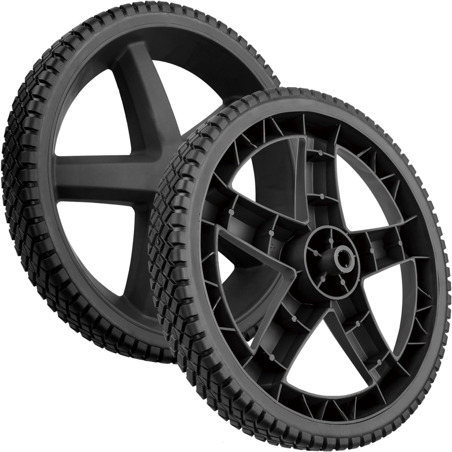 Amazon.com : Maxpower 335112 Plastic Spoked Wheel, 12 Inch (Actual ...