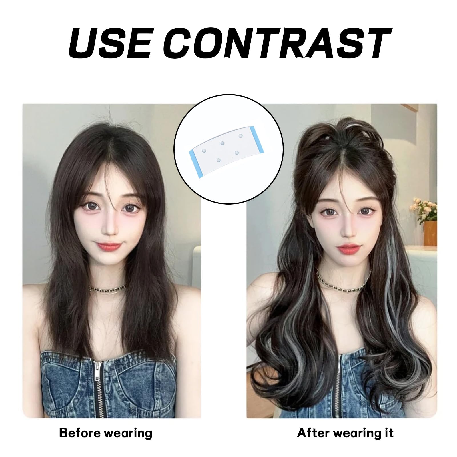 Snapklik.com : 36PCS Wig Tape Strips Waterproof Double-Sided Wig Tape ...