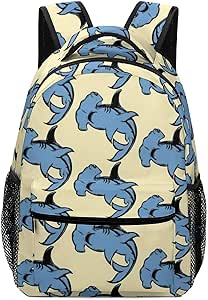 Amazon.com: Hammerhead Shark Pattern Travel Laptop Backpack Casual ...